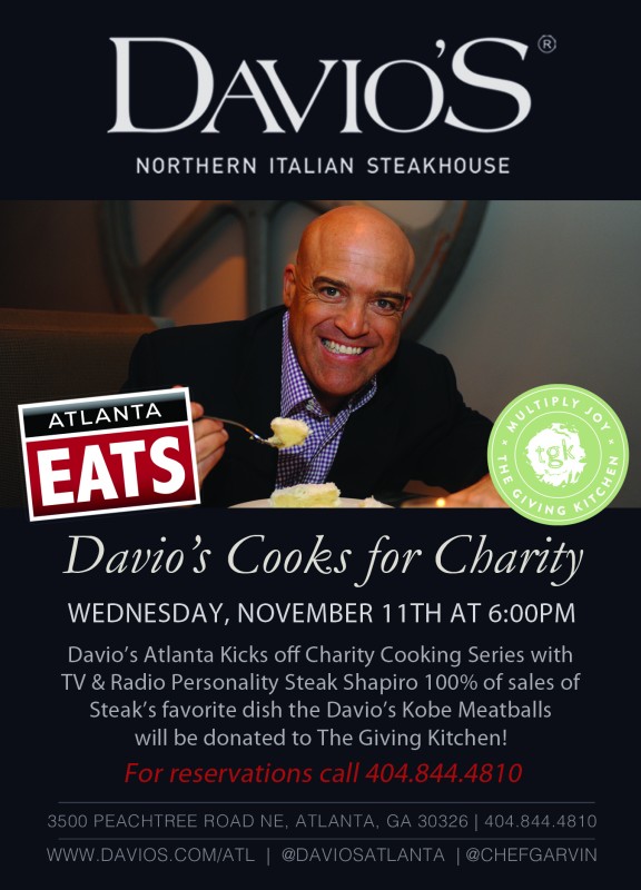 Davio's Charity Cook Off: Another Way to Support The Giving Kitchen