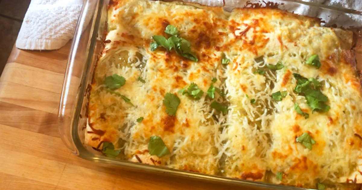 Mara Davis' Easiest Enchiladas EVER Recipe - Best places to eat in ...