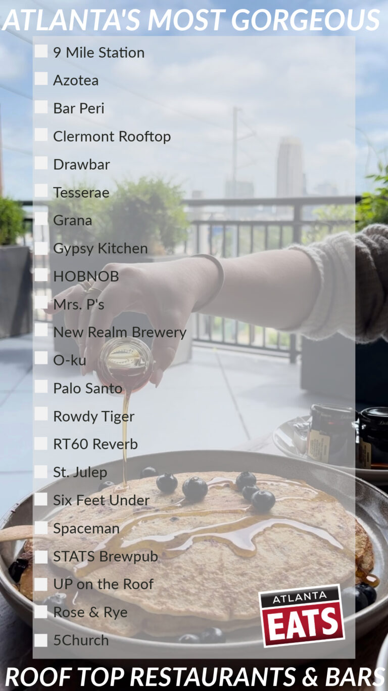 Atlanta's Most Gorgeous Rooftop Restaurants & Bars - Best places to eat ...